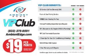 VIP Club Maintenance Plan | Membership Offers | Ambient Edge