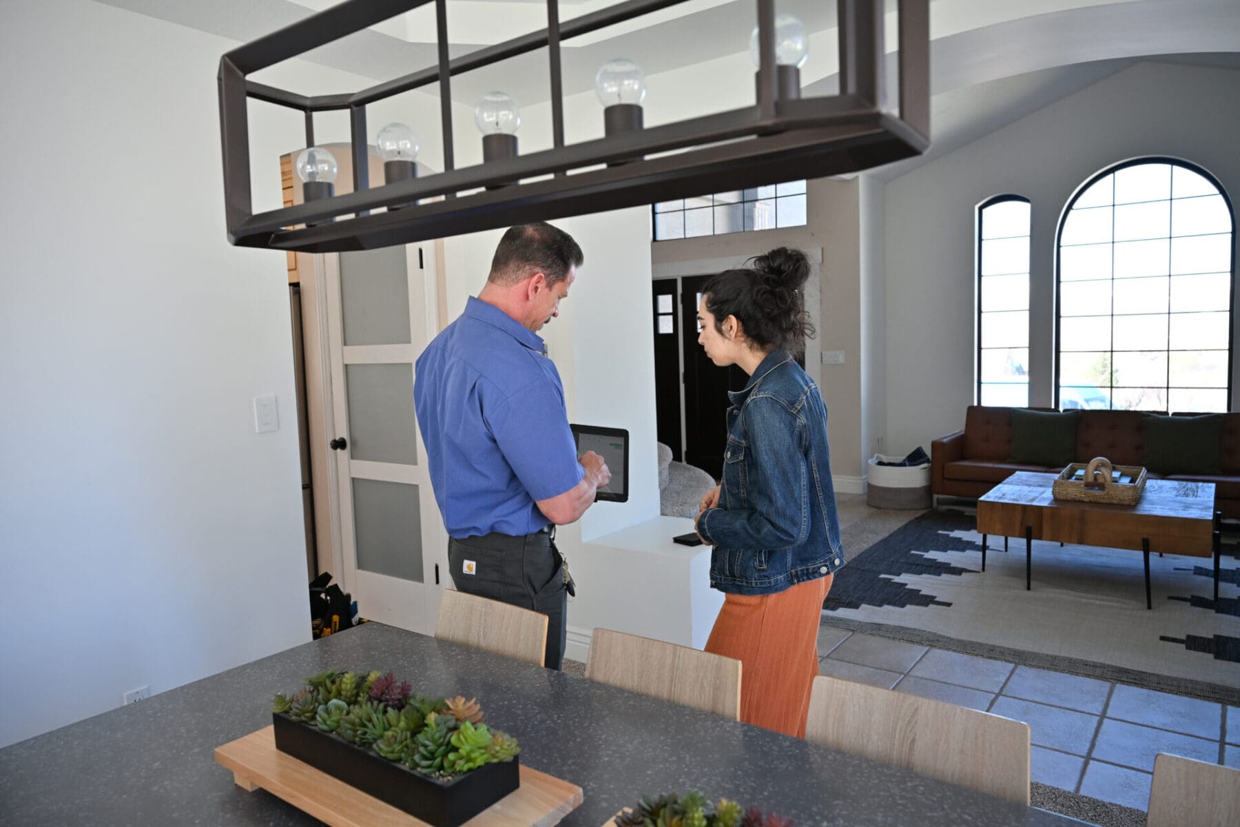 AC, Heating & Plumbing Service Areas Ambient Edge